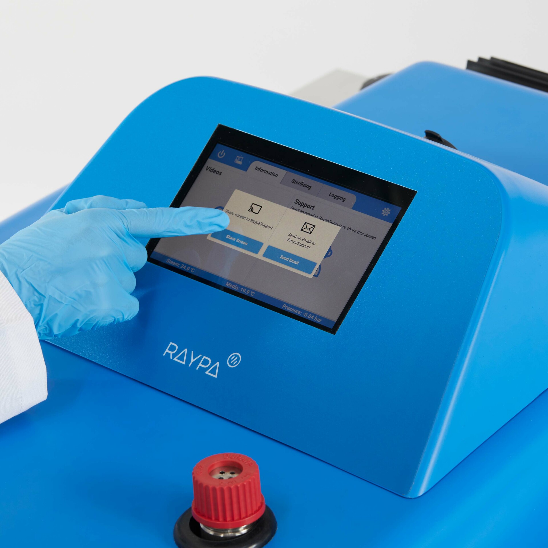 Expert media preparator TLV-MP Series | RAYPA