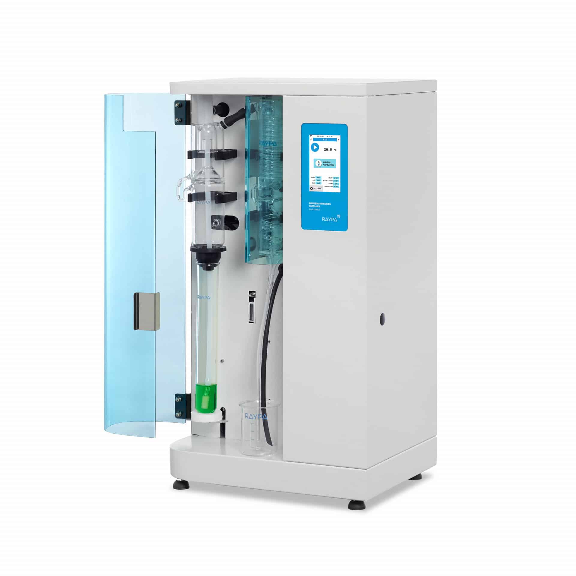 Destilador Kjeldahl de nitrógeno proteico | RAYPA