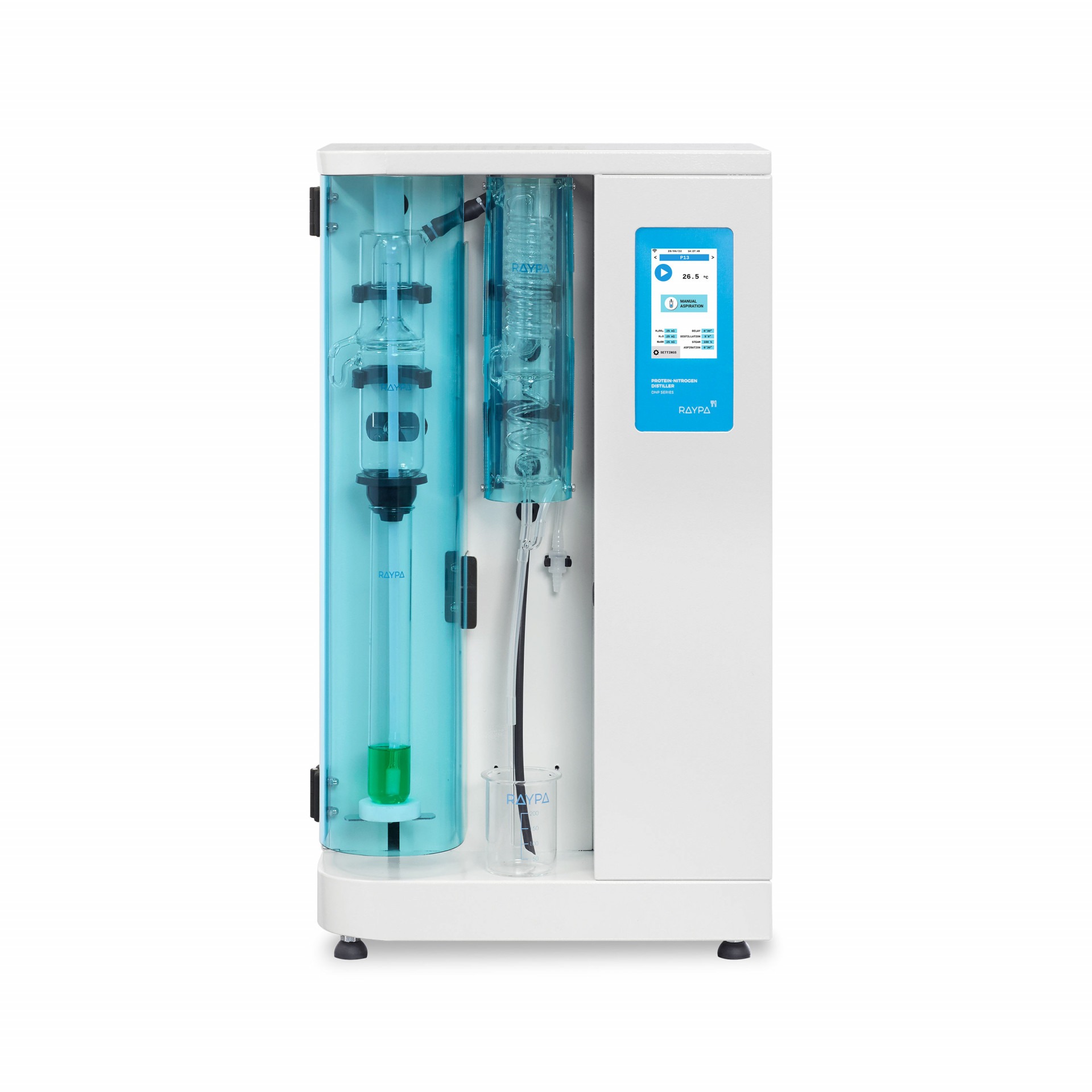 Destilador Kjeldahl de nitrógeno proteico | RAYPA
